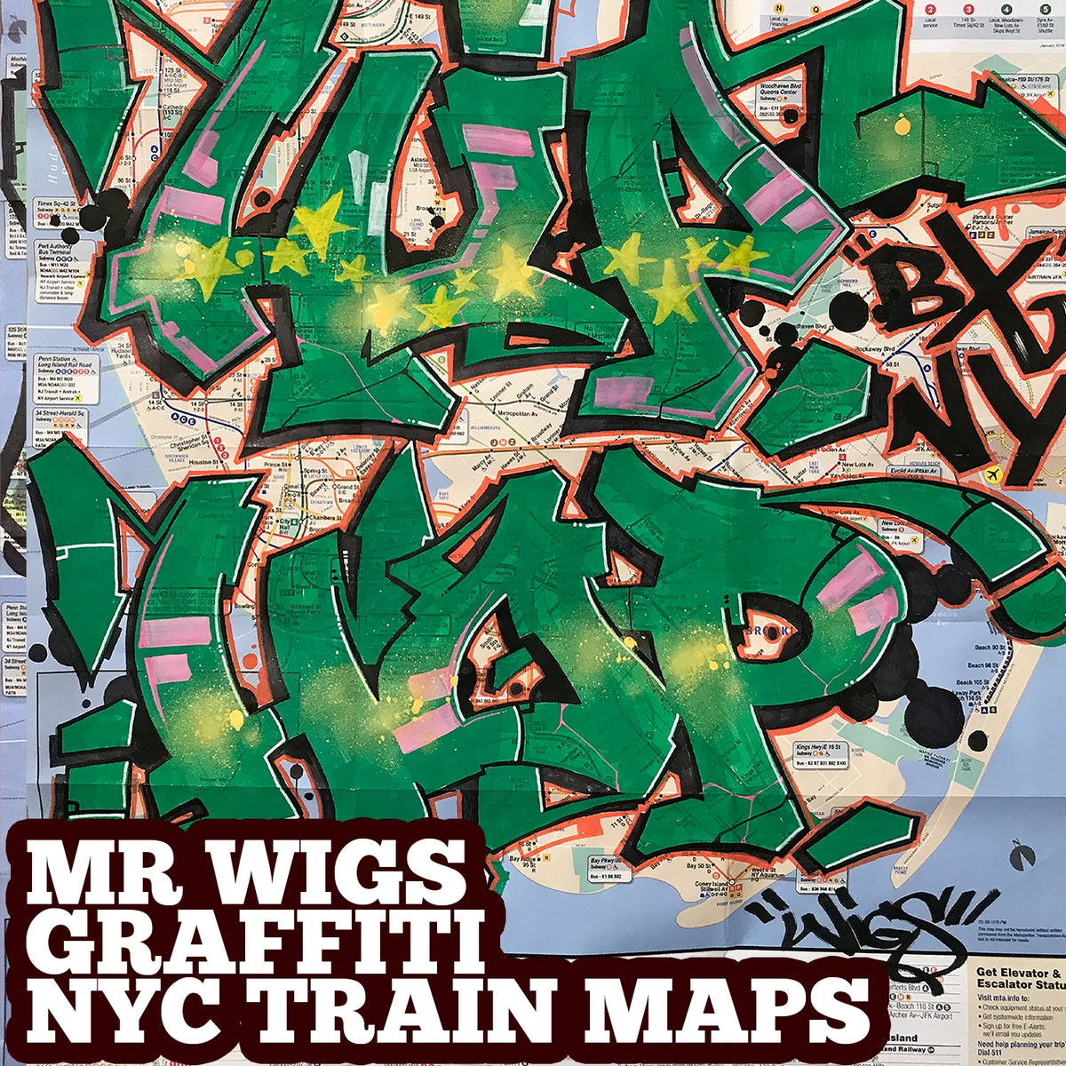 NYC GRAFF MAPS – Wigz & Co.