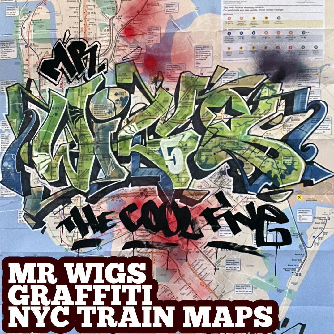 NYC GRAFF MAPS – Wigz & Co.